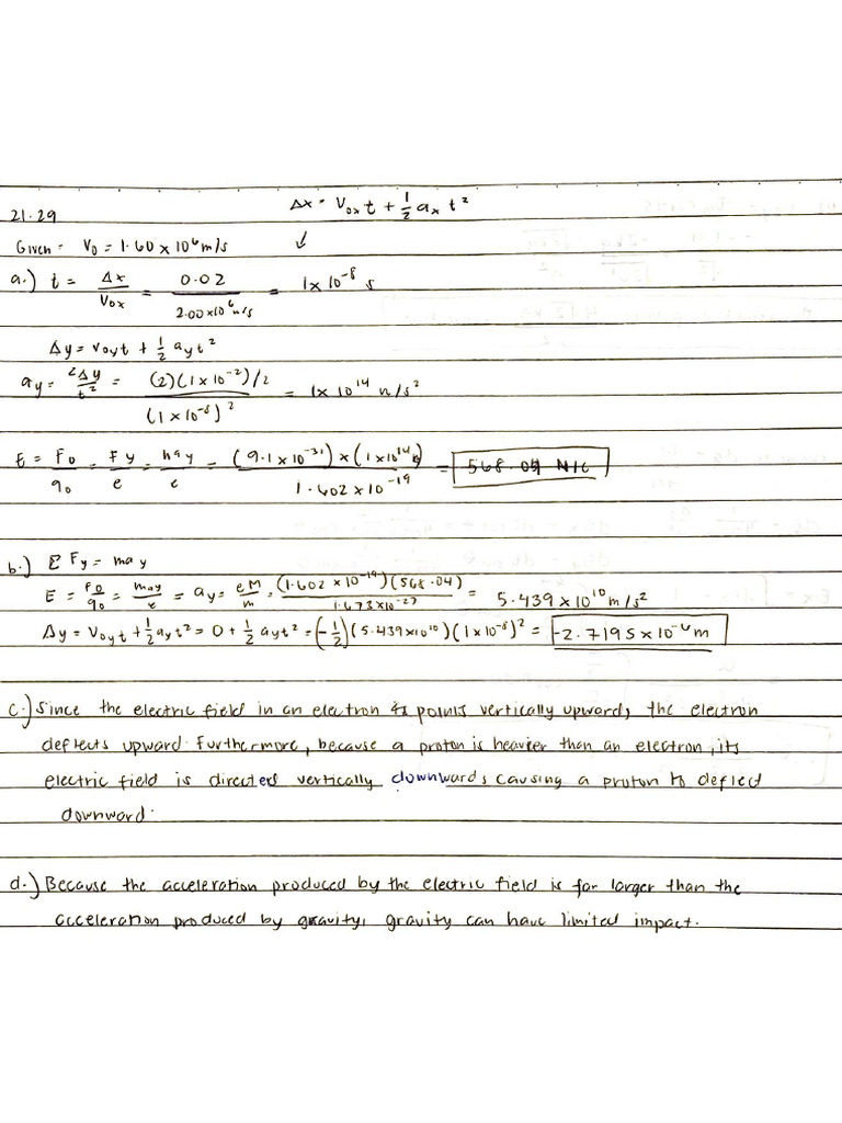Physics Problem Set 6 | PDF