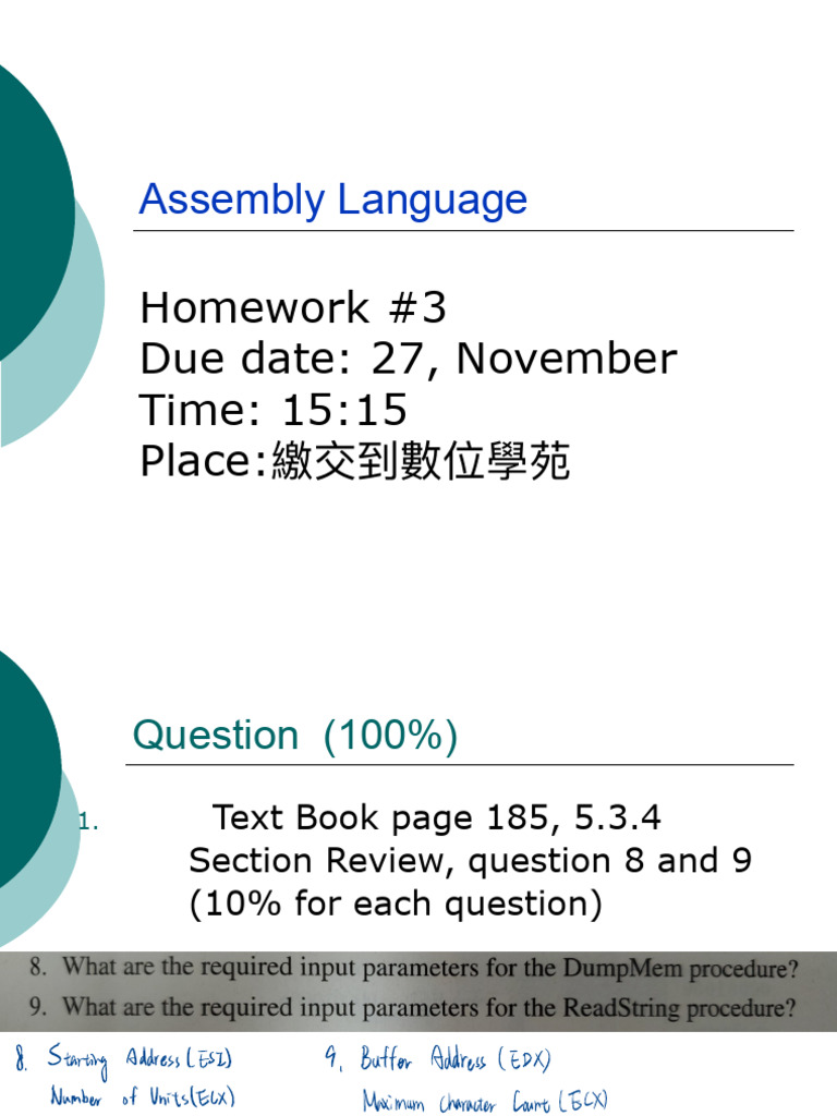 Homework 3 | PDF
