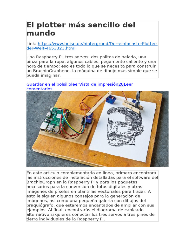 El Plotter Más Sencillo Del Mundo | PDF | Python (lenguaje de ...