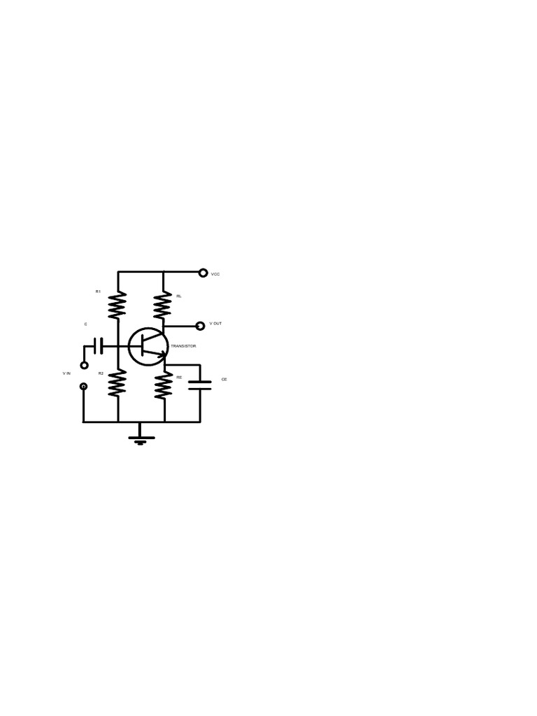 VCC Circuit Design with Transistor | PDF