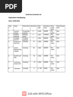 Sample Inventory Form | PDF