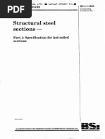 BS 4-1-2005 Specification For Hot-Rolled Sections PDF | PDF | Length ...