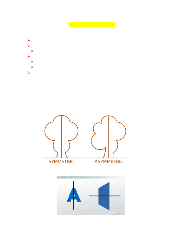 Understanding Symmetry: Line & Rotational | PDF