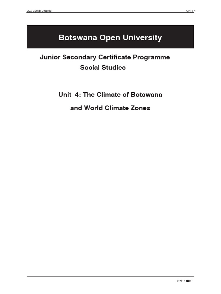 JC SS Unit 4 | PDF | Precipitation | Desert