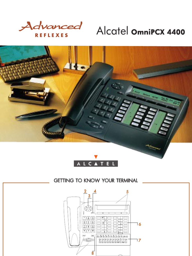 Alcatel 4035 Advanced User Guide | PDF | Callback (Computer Programming) | Menu (Computing)