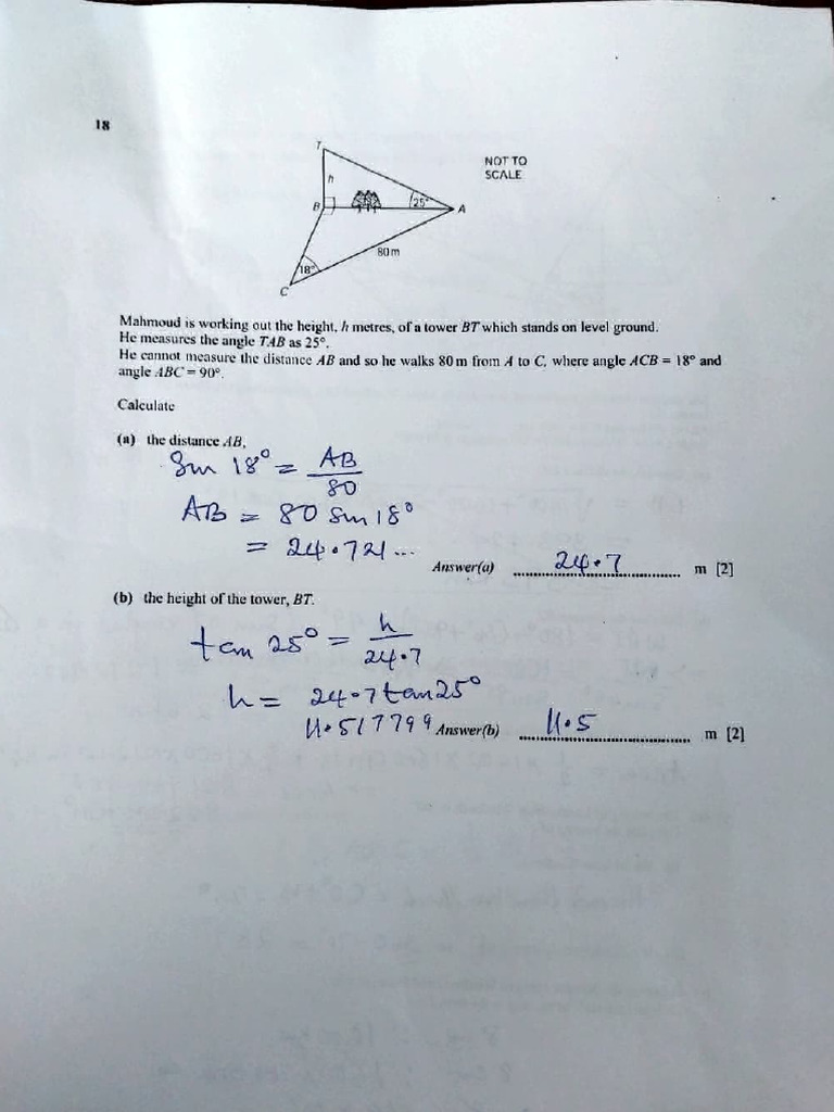 Igcse and O Level Question18 | PDF
