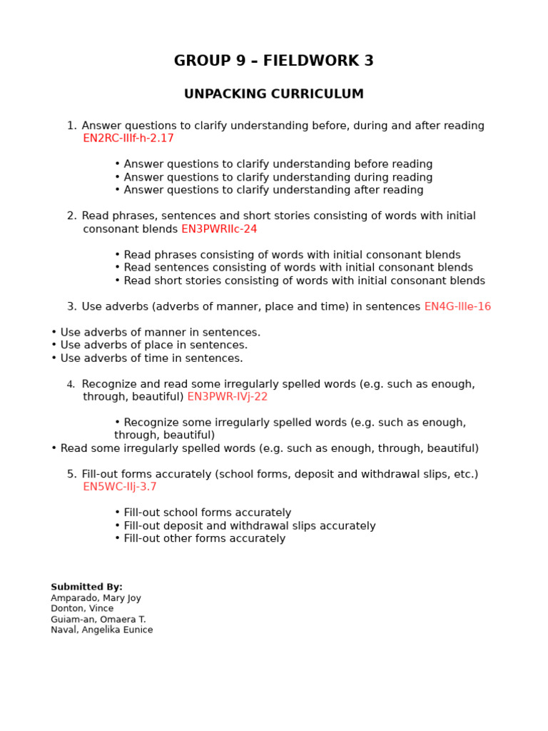 ELGENB-Group9_CLObjective | PDF