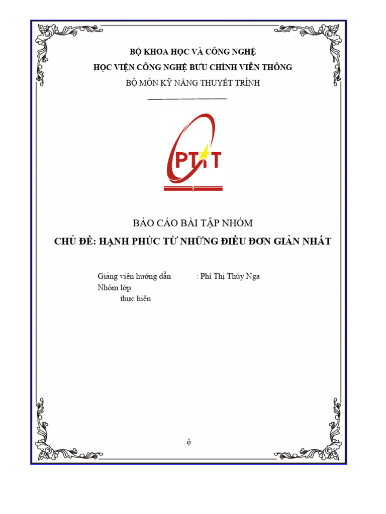 KNTT - Nhóm 04 | PDF