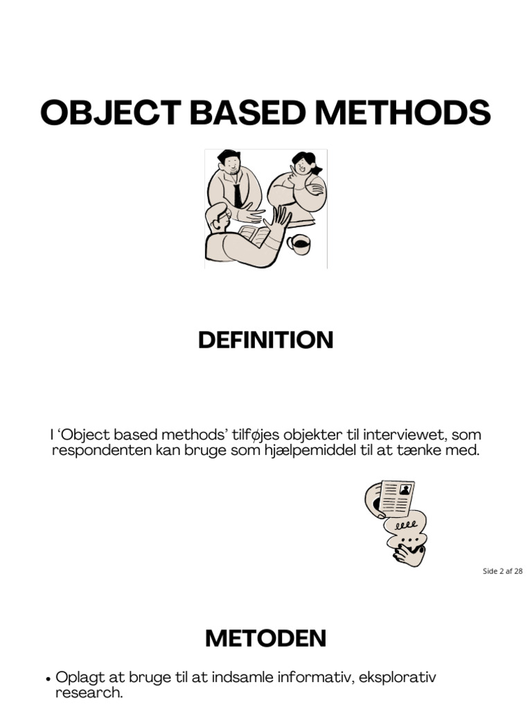 TEAM6 Sem5 Michelle Object Based Methods | PDF