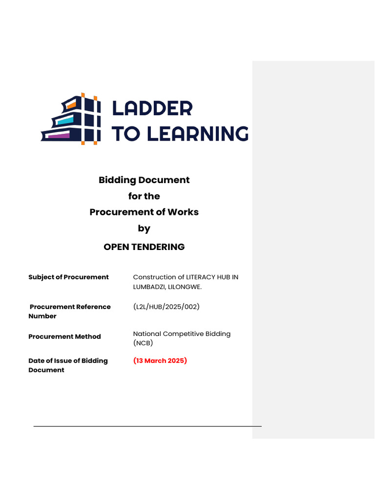 Bidding Document | PDF | Specification (Technical Standard) | Prices