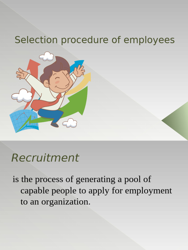 Employee Selection Procedure Steps | PDF