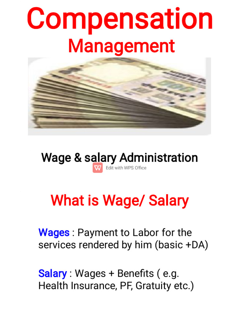 Comprehensive Guide to Compensation Management | PDF | Cost Of Living ...