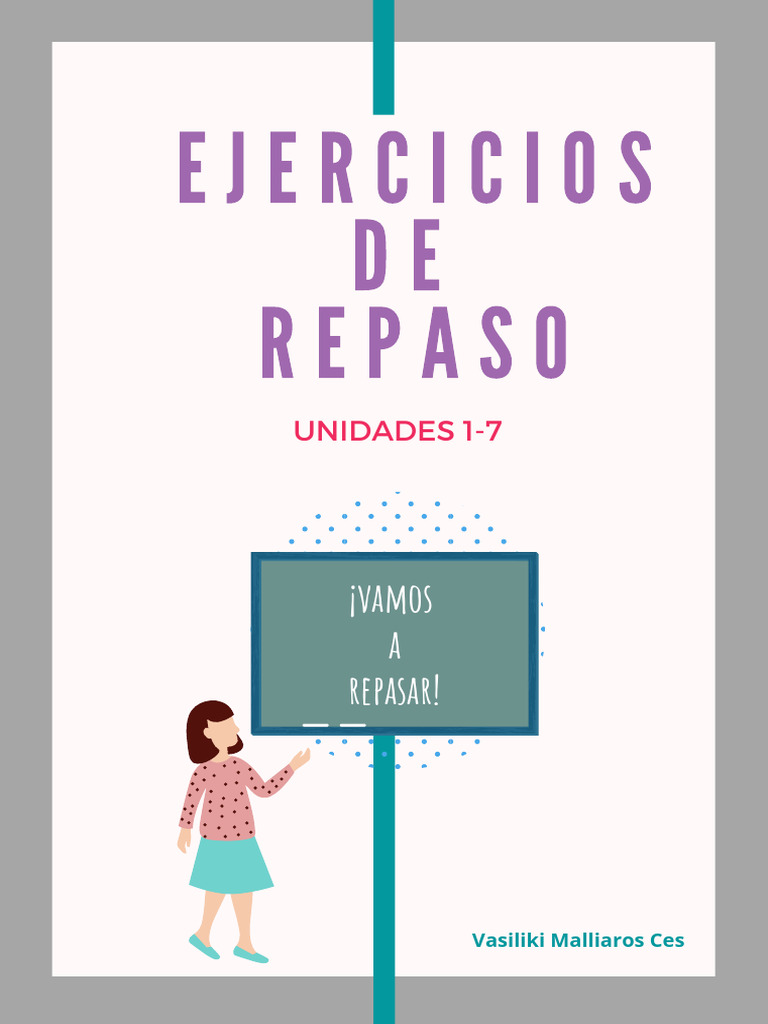 EXP A1 A2 Ejercicios de Repaso UN1 7 | PDF | ensalada