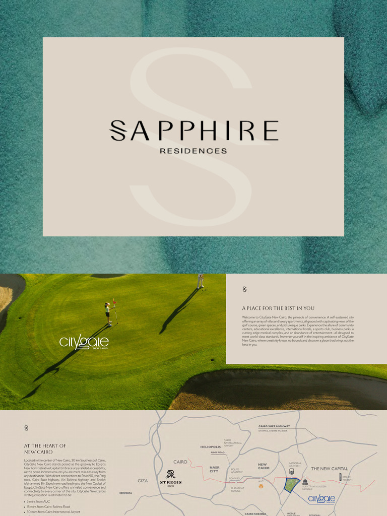 Sappire golf buildings 2 beds over 10 years (1) | PDF | Qatar | Tile