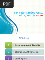 Huong Dan Su Dung MyDTU - Cho Sinh Vien | PDF