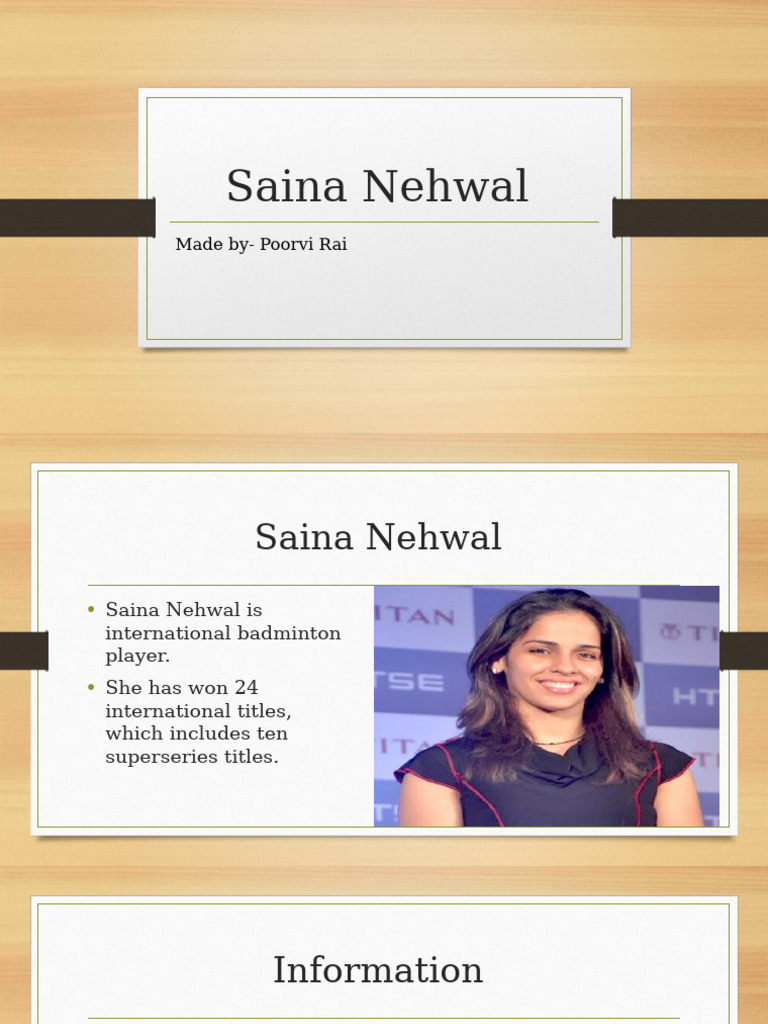 Saina Nehwal | PDF