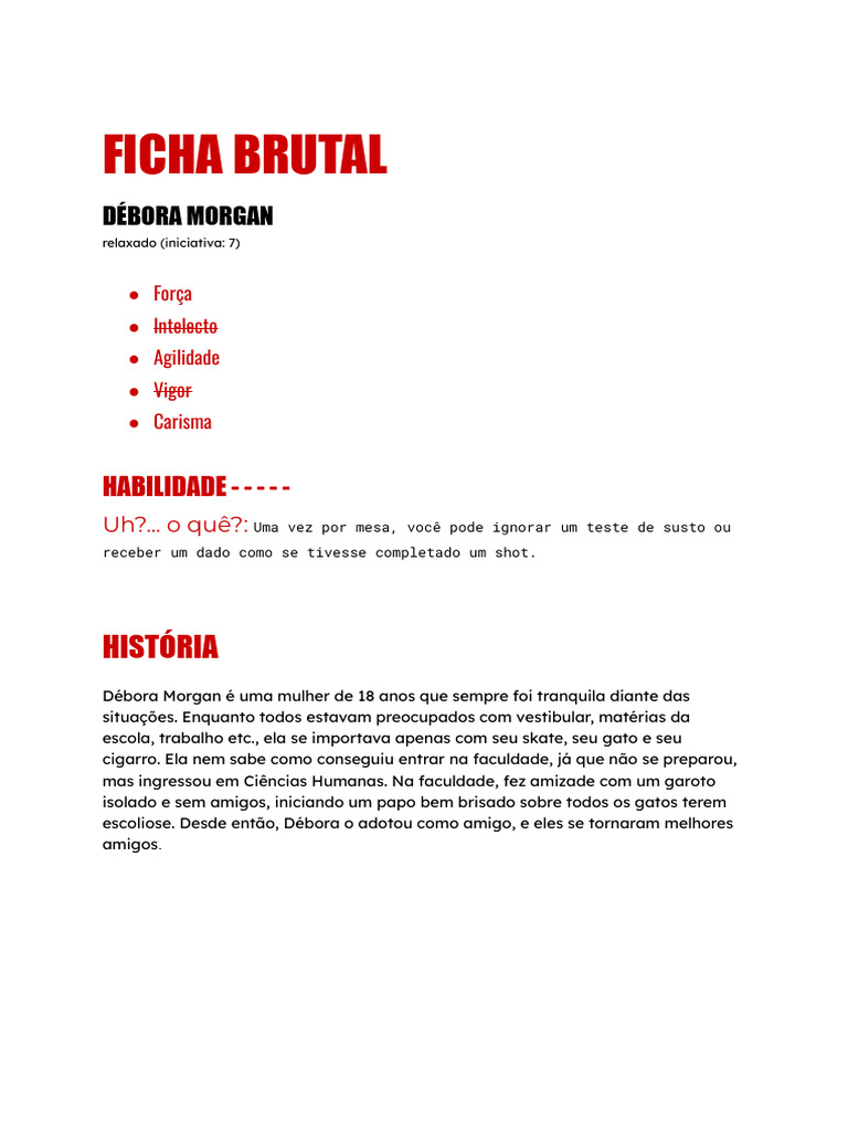 Cópia de ficha brutal | PDF