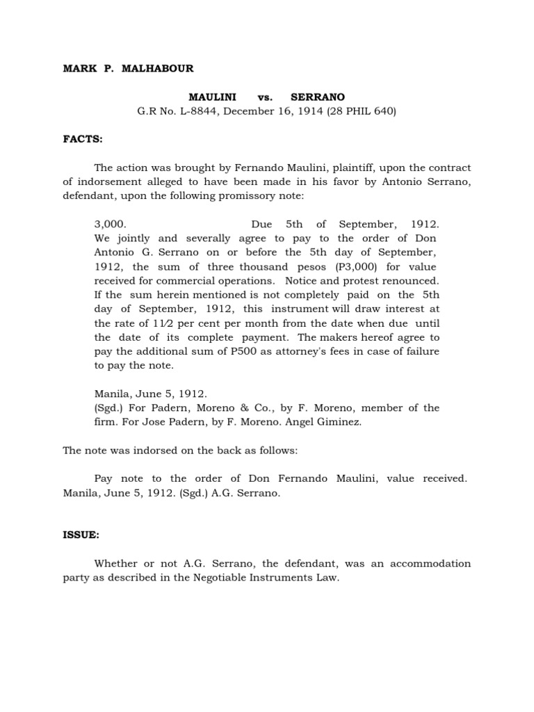 Maulini (Final) | PDF | Finance & Money Management | Social Science