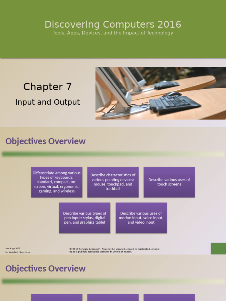 DC16 - Ch07 - Input and Output Extending Capabilities of Computers and Mobile Devices | PDF ...
