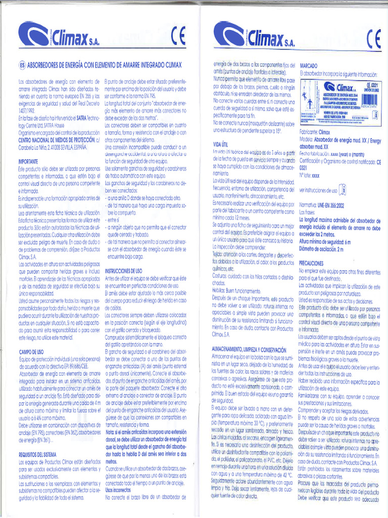Absorbedor Doble Climax | PDF