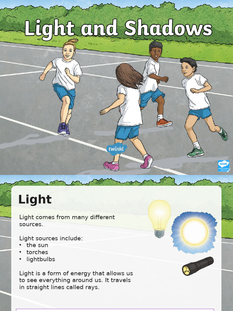 Light and Shadow Science Investigation | PDF | Shadow | Area