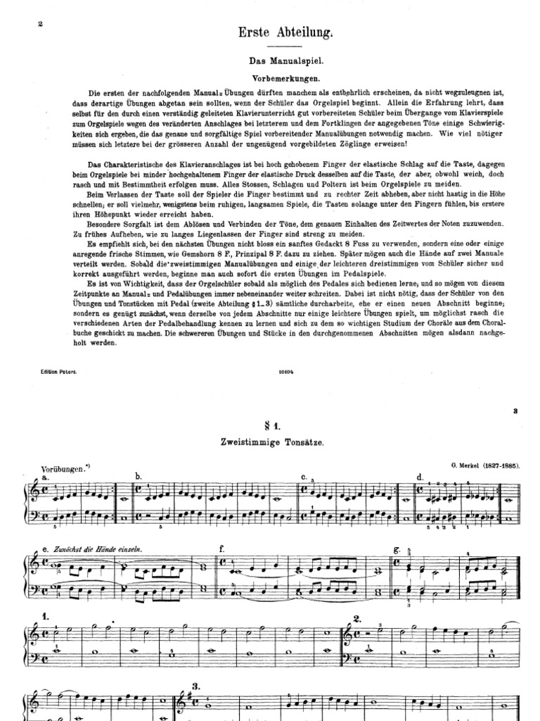 Merkel - Manual - Orga - Vol 1 | PDF