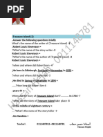 Questions and Answers: Chapter (1) | PDF | Treasure Island | Treasure