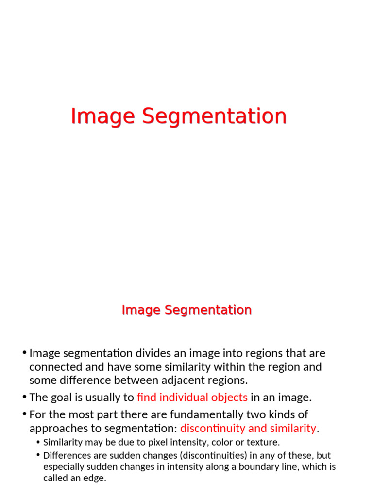Domnic Image Segmentation | PDF | Image Segmentation | Computer Vision