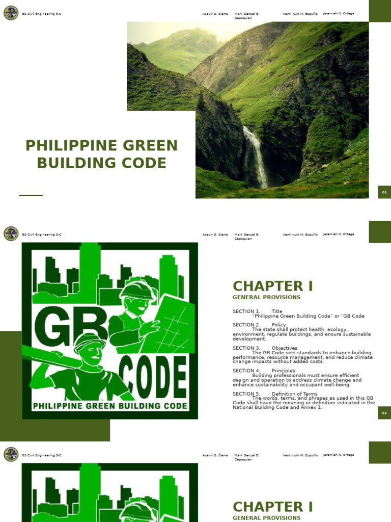 CHAPTER 9 Philippine Green Building Code - 084722 | PDF | Green Building