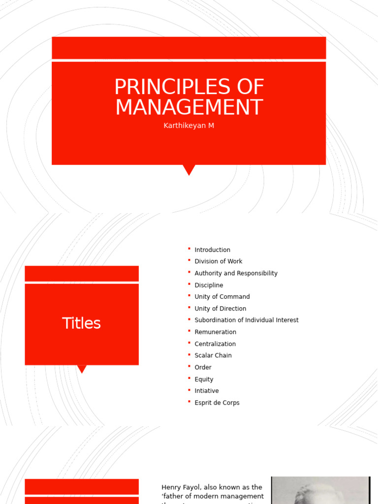13 Principles of Management Explained | PDF