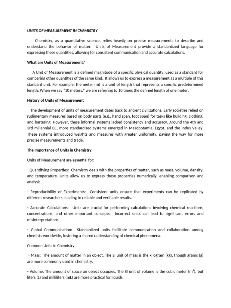 Measurements in Chemistry-G2 | PDF | Significant Figures | Accuracy And ...
