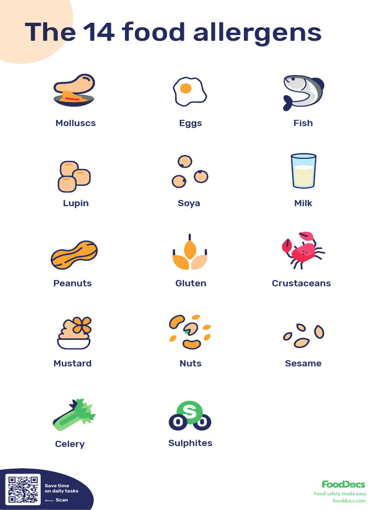 Essential Guide to 14 Food Allergens | PDF