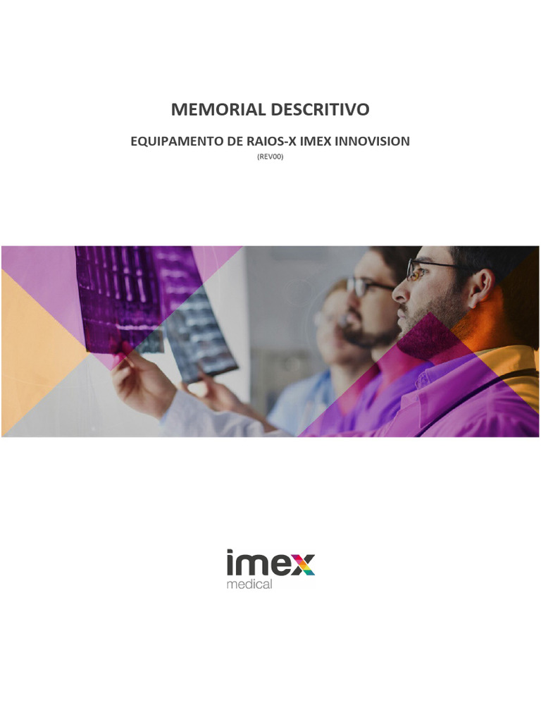 Memorial Descritivo Raios-x Imex Innovision - Rev00 (1) | PDF | Eletricista | Rede de computadores