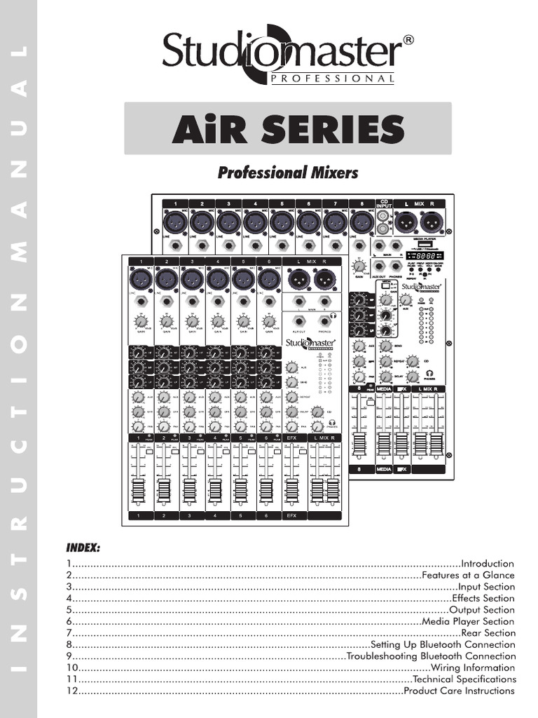 Air 6R Manual | PDF