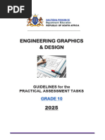 Grade 10 EGD Year plan 2025 | PDF | Technical Drawing | Drawing