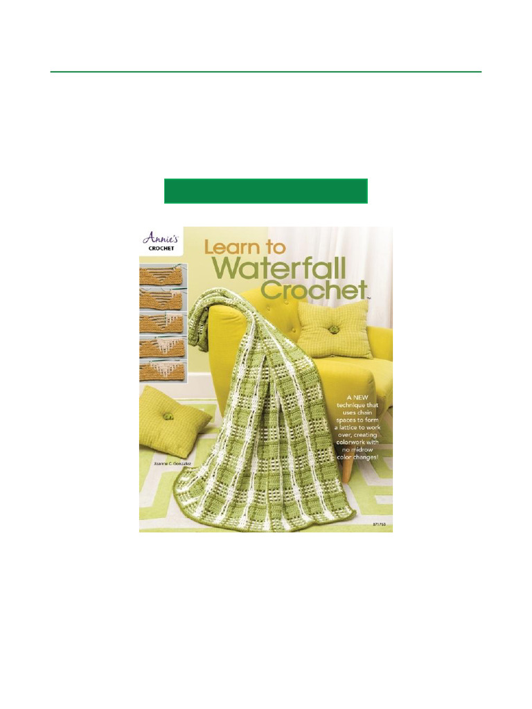 Watch Learn To Waterfall Crochet PDF DOCX Download | PDF