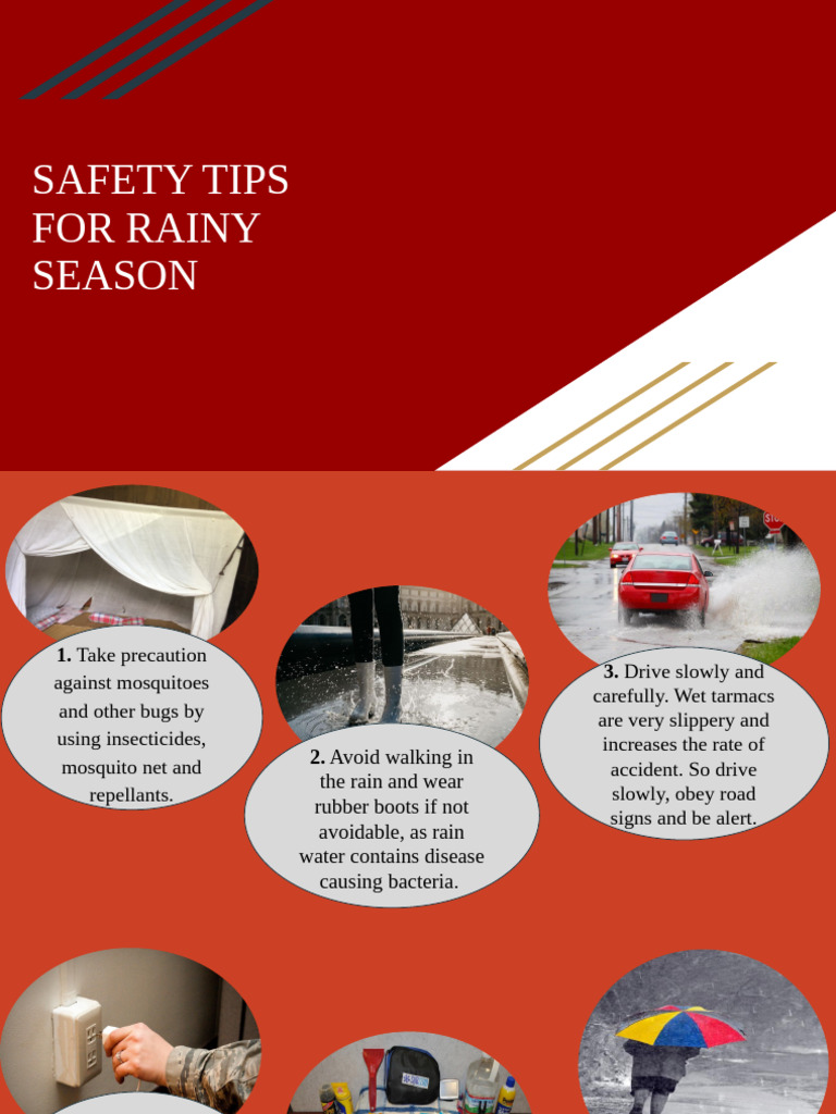 Rainy Season Safety Tips | PDF
