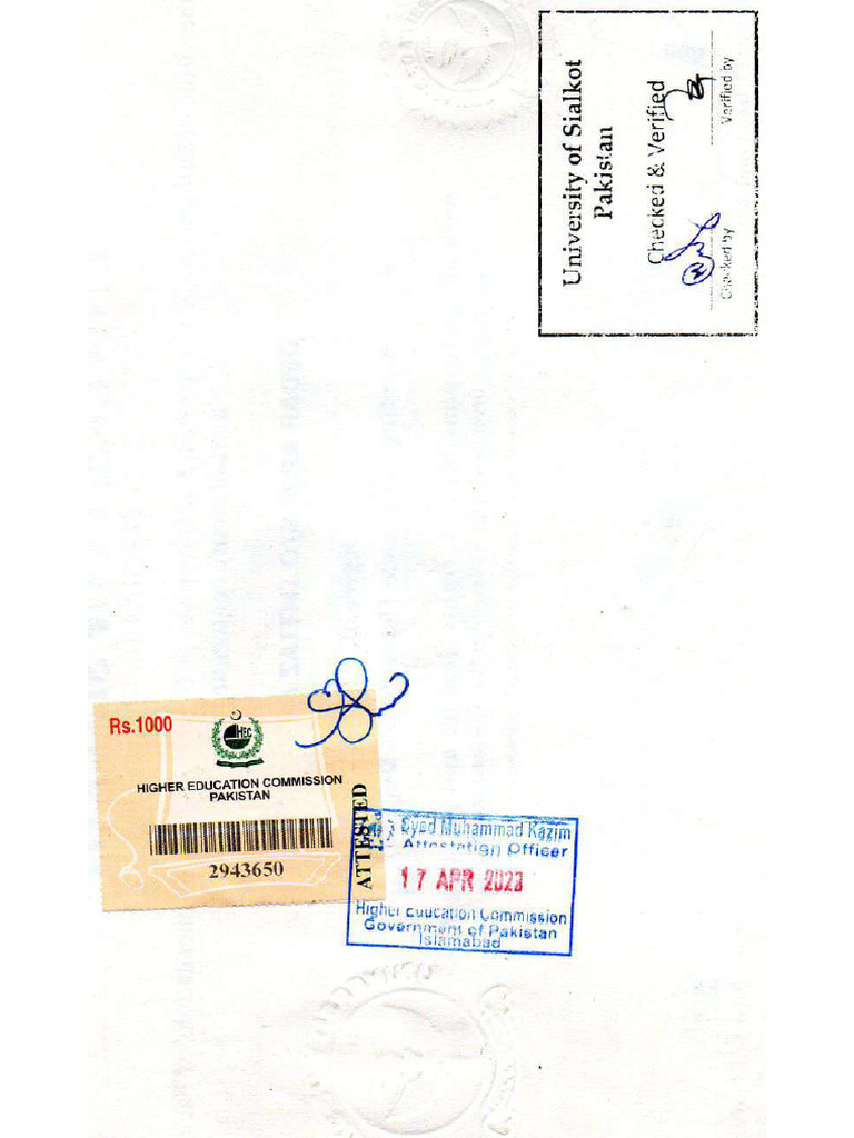 Verifed Degree | PDF