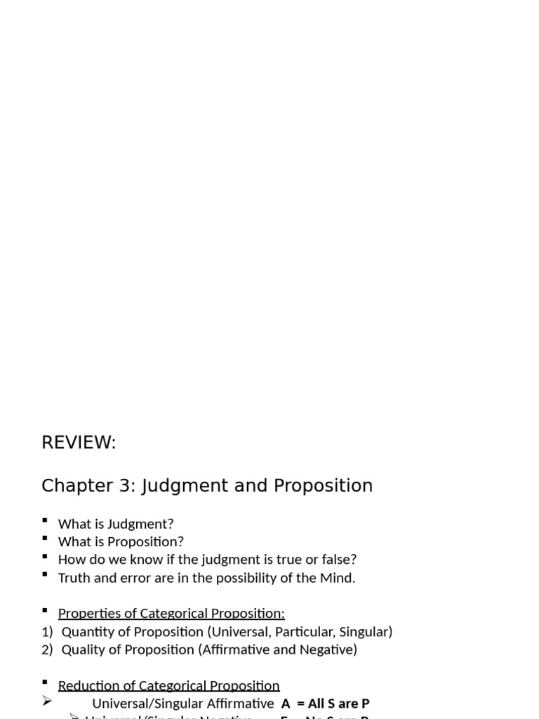 Logic Chapter 4 Immediate Inference | PDF | Philosophical Methodology | Logic