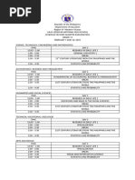 List of Contextualized Learning Materials Used or Passed | PDF | Behavior Modification | Cognition