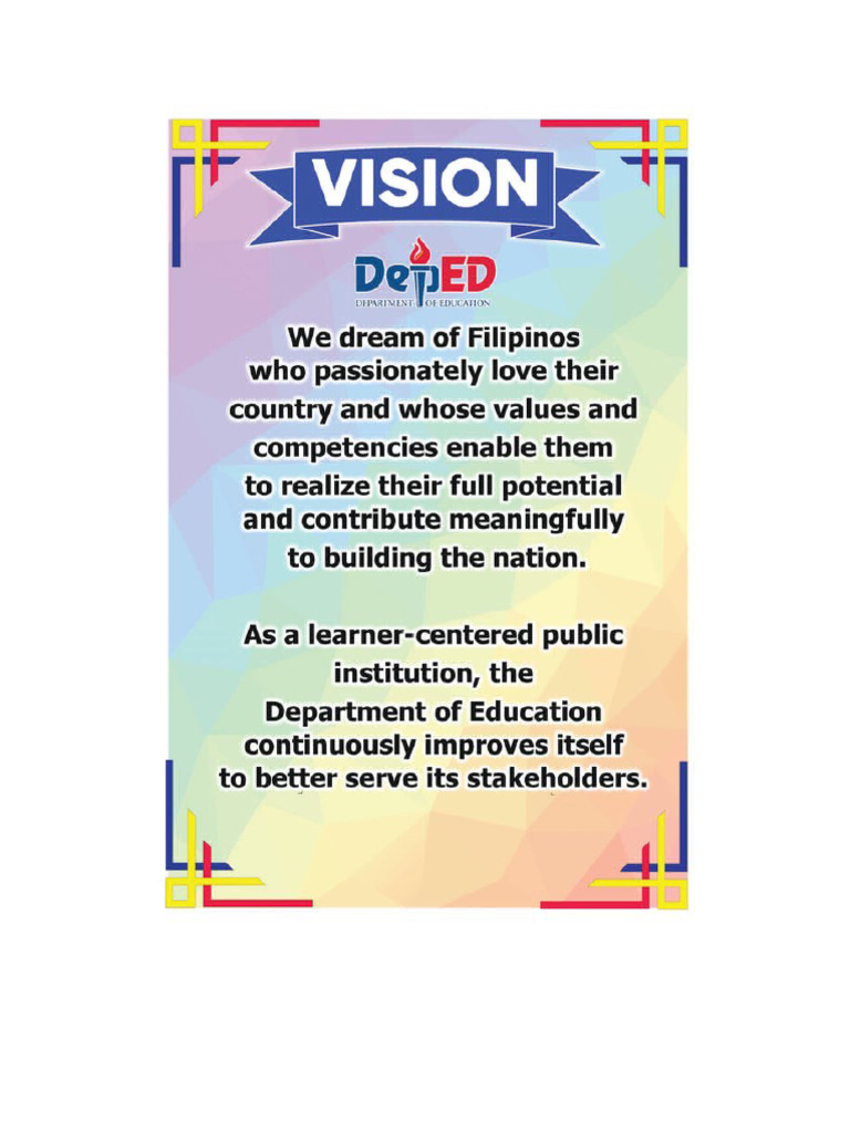 Mission Vision Core Values | PDF