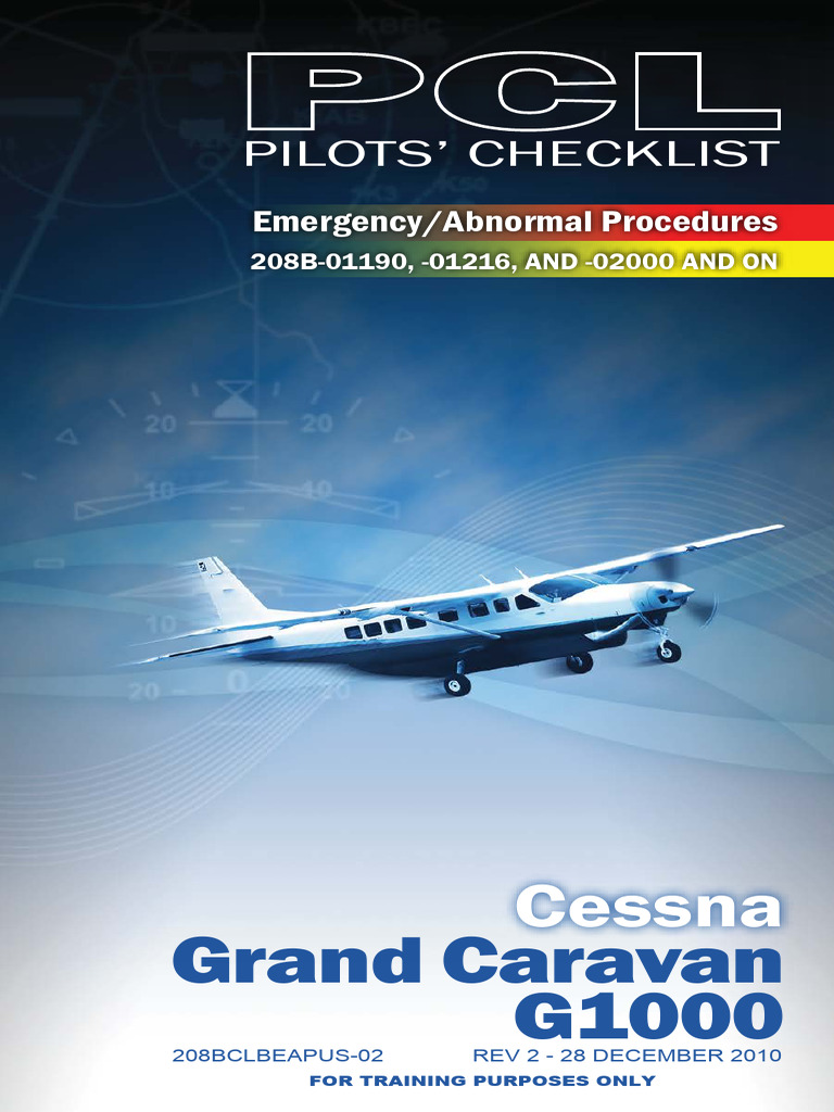 Emergency Abnormal Procedures C208 | PDF | Aircraft | Aviation