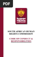 Public Service Code of Conduct Overview | PDF | Employment | Government