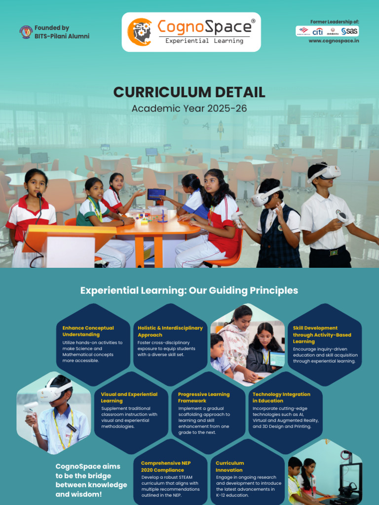 Cognospace Curriculum Mar 2025 | PDF | Machines | Learning