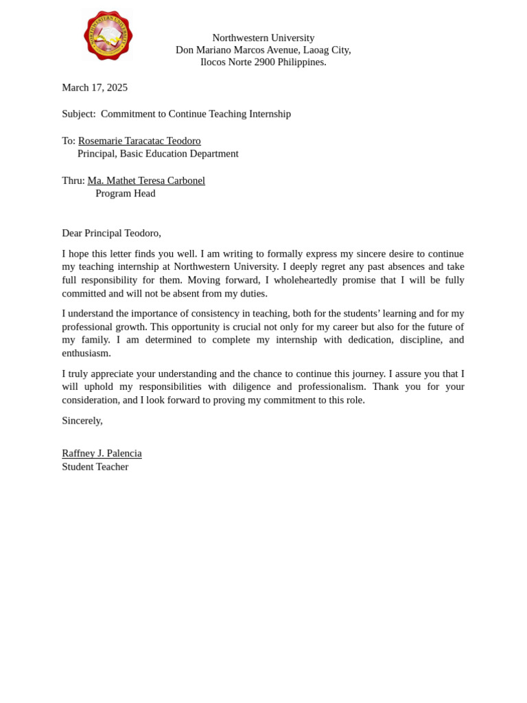 Commitment Letter | PDF