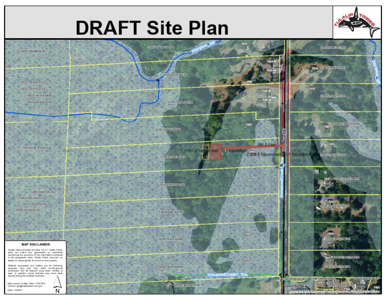Draft Site Plan With Wetland and Wetland Buffer Mitigation Areas | PDF