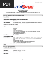 SDS - Spray Marking Paint - 01-11-2024 | PDF | Combustion | Toxicity