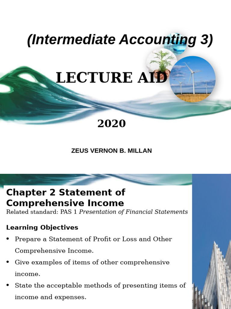Chapter 2 - Statement of Comprehensive Income | PDF | Expense | Income