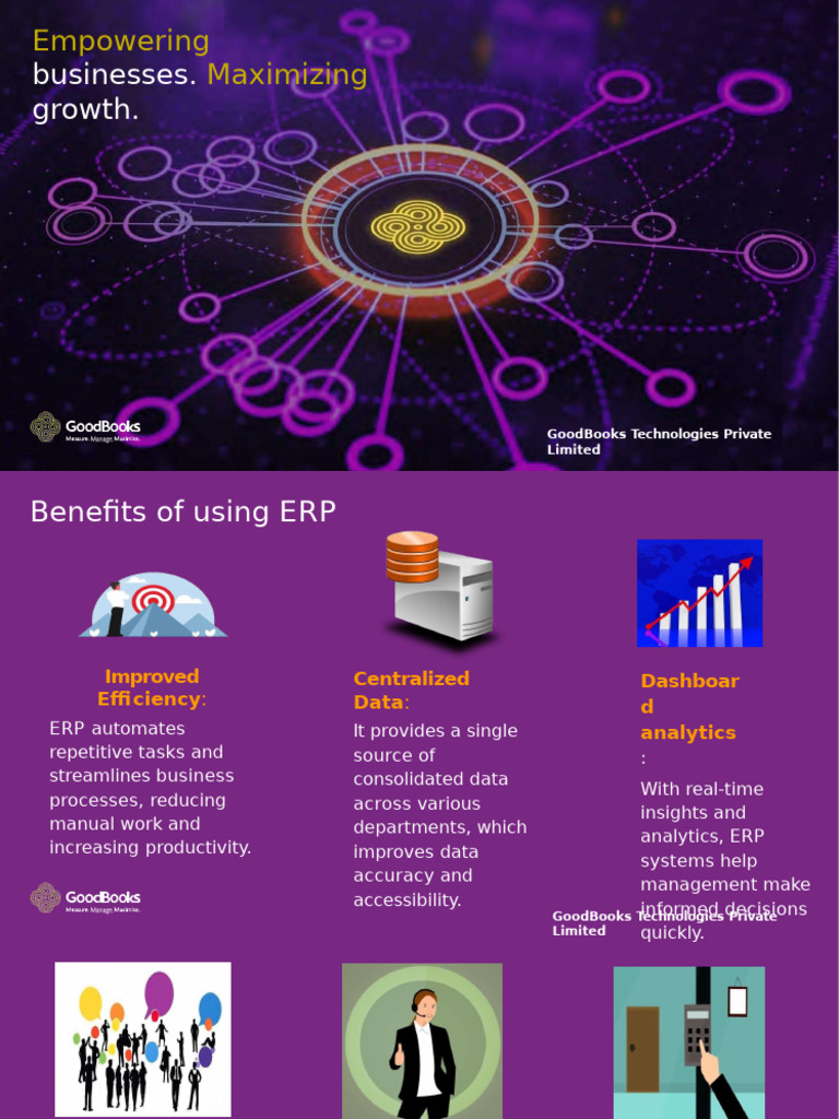 GoodBooks ERP Corporate Profile 6 | PDF | Enterprise Resource Planning ...