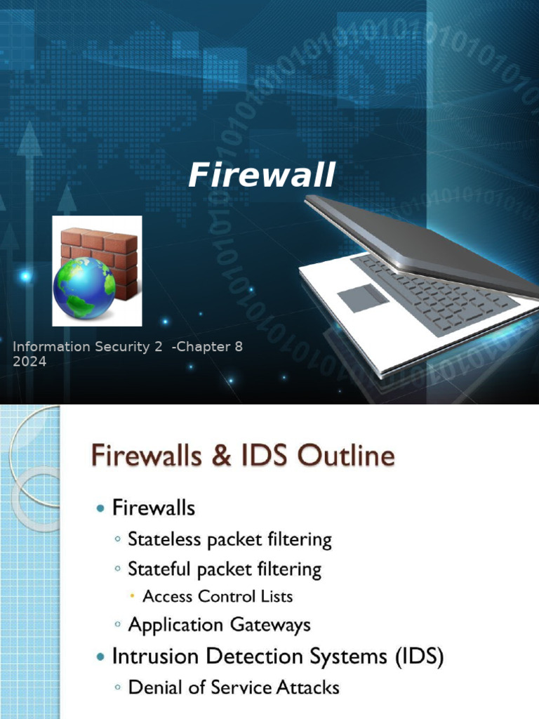 Module 8 Firewall | PDF
